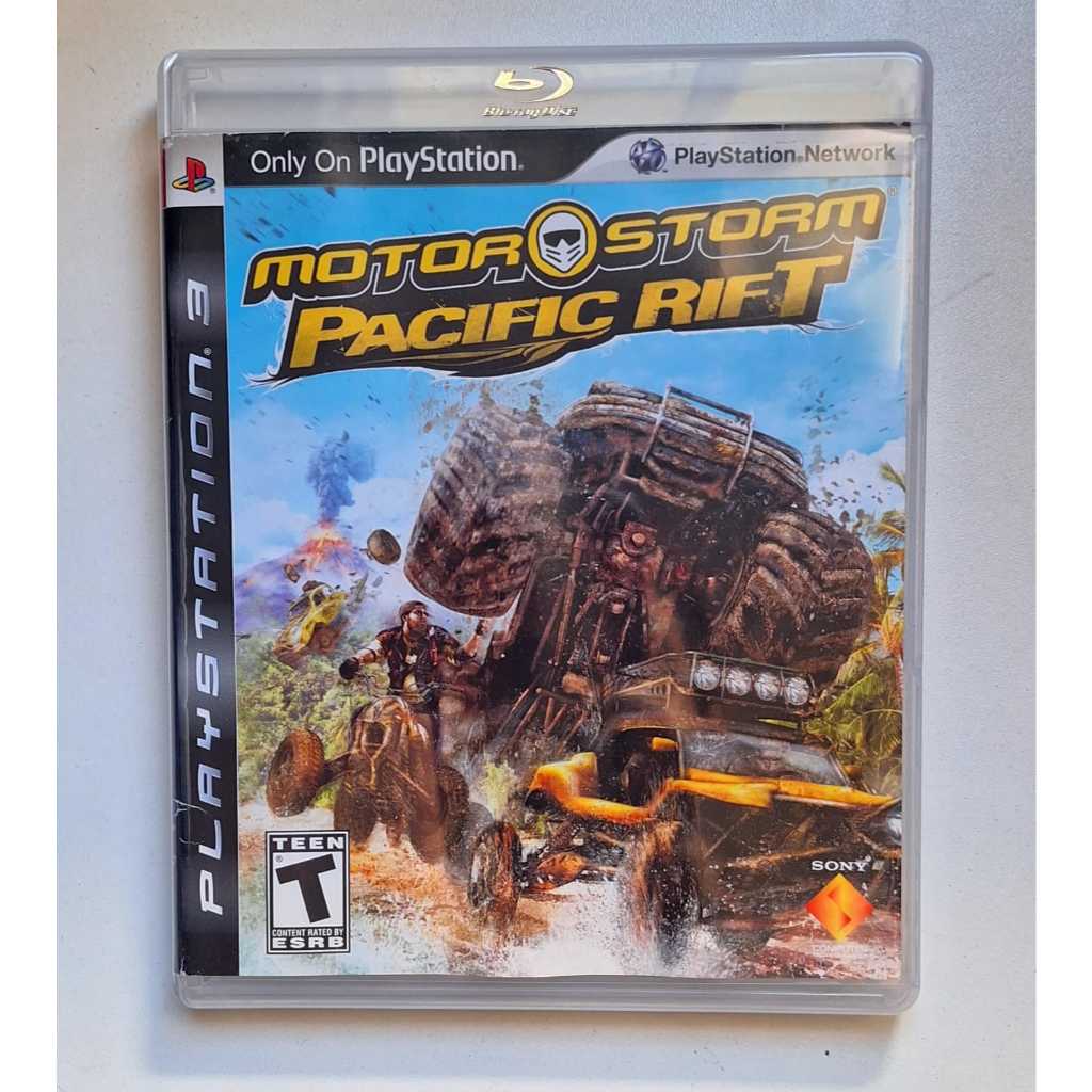 Jogo Motor Storm Pacific Rift PS3 Mídia Física | Shopee Brasil