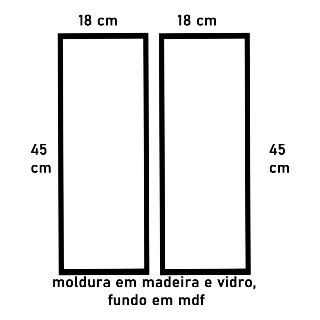Kit 2 Quadros Flores Douradas, moldura e vidro, luxo 18x45 cm | Shopee ...