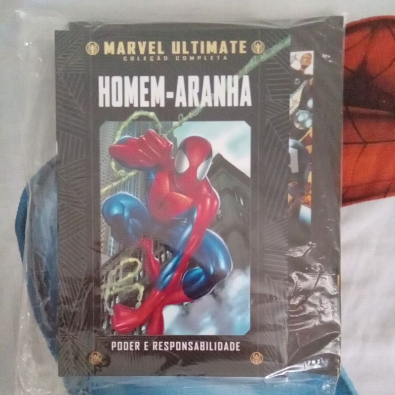 Coleção Salvat Ultimate 1 Homem-aranha Poder E Responsabilidade Novo 