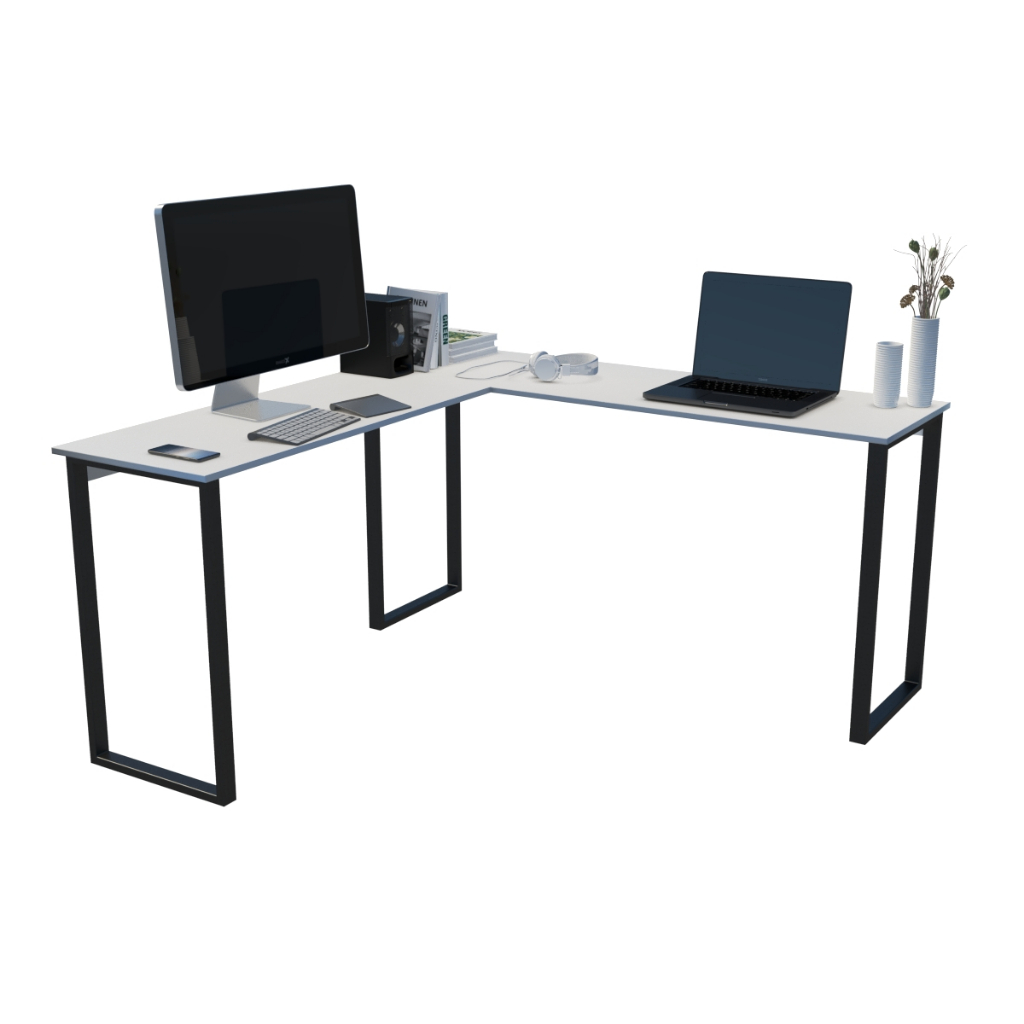 Mesa Gamer Formato L Para Computadores E Acessórios Conforto e ...