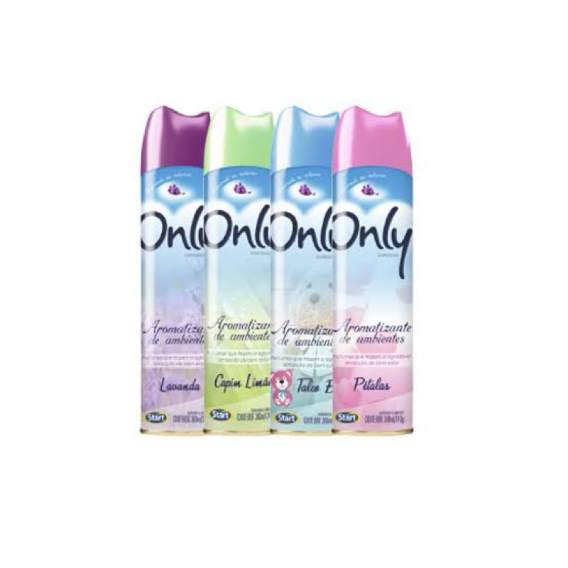 Odorizador/Aromatizante Cheirinho spray only 360ml | Shopee Brasil