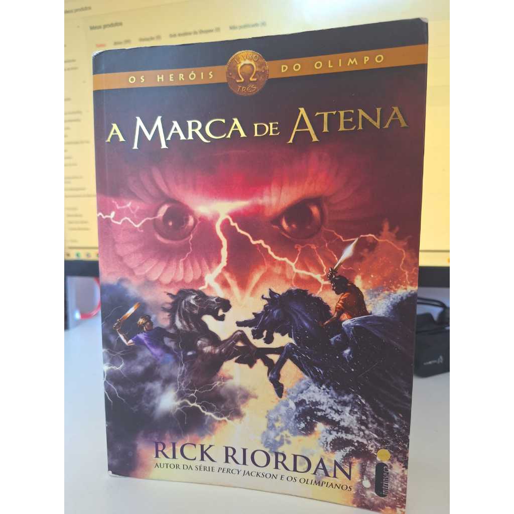 A Marca de Atena - Percy Jackson | Shopee Brasil