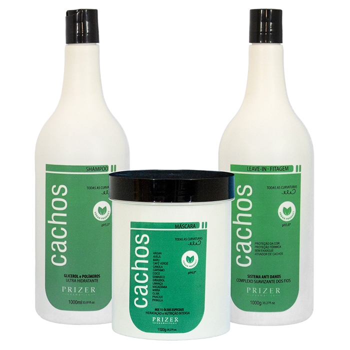 Cachos Kit Profissional Prizer | Shopee Brasil