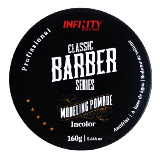 Cera Modeladora Incolor Infinity Classic Barber 160g | Shopee Brasil