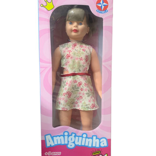 Boneca Infantil Grande Amiguinha Estrela Original 80cm | Shopee Brasil