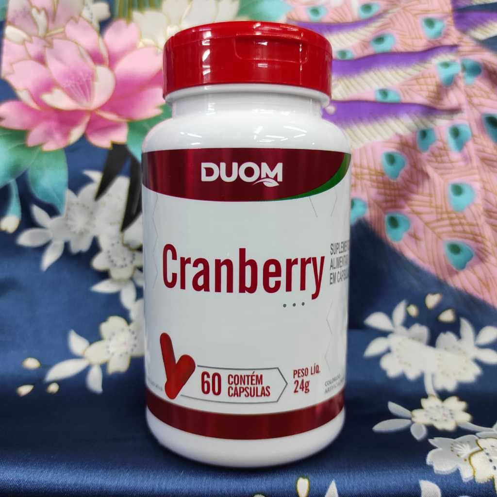 CRANBERRY 60 Cápsulas de 500mg (Duom) | Shopee Brasil