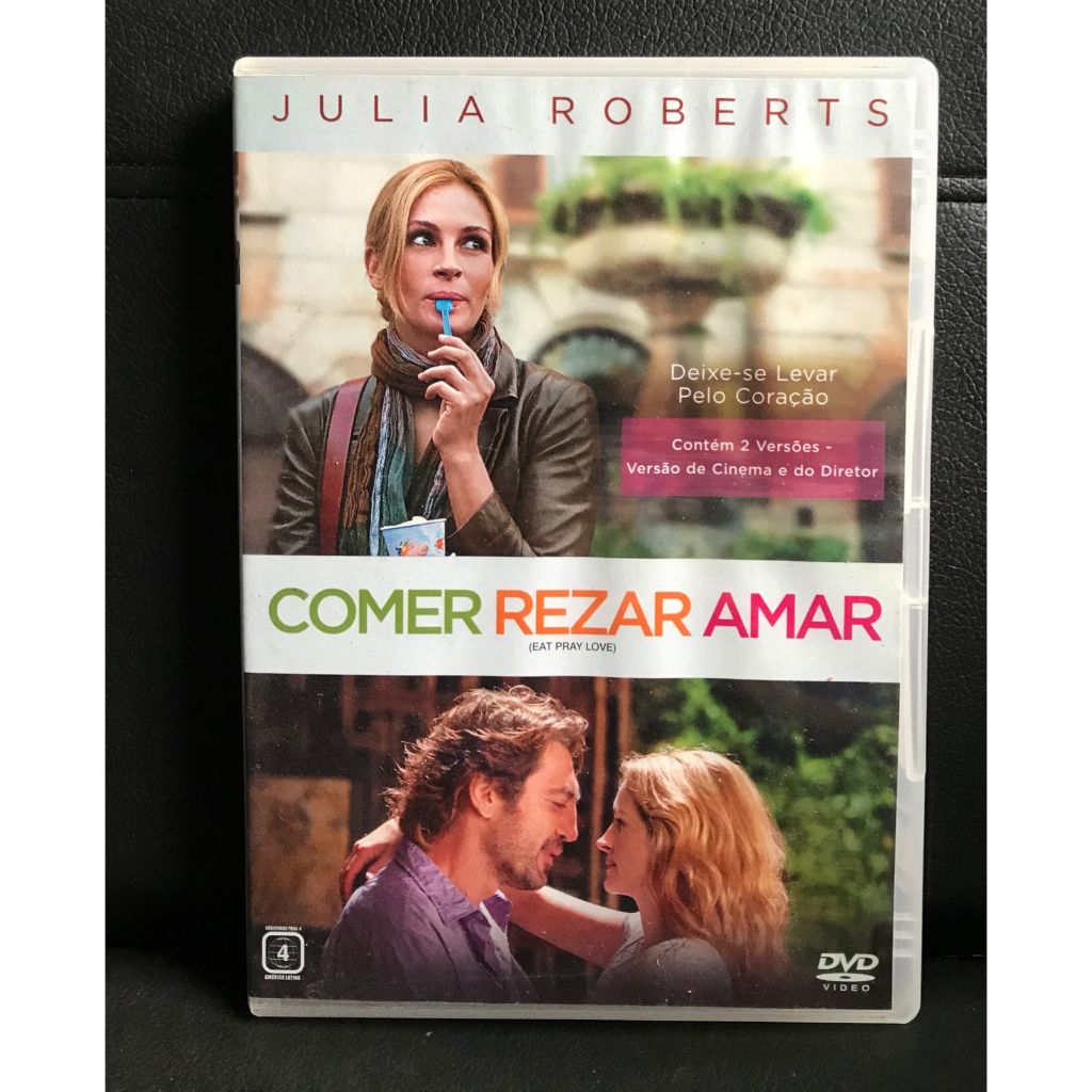 DVD julia roberts comer rezar amar g1060 | Shopee Brasil