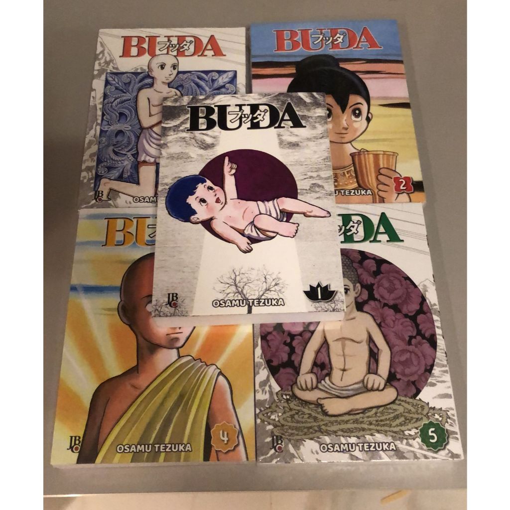 BUDA - Mangá - lacrado - volumes 1 ao 5. | Shopee Brasil