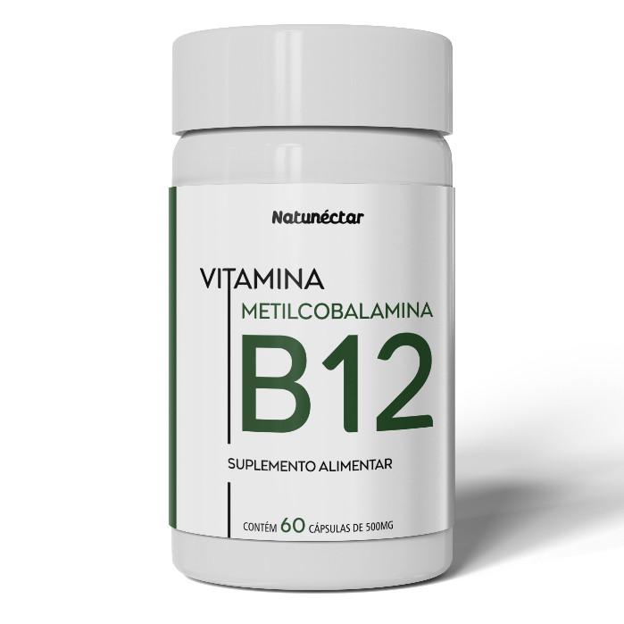 Vitamina B12 Metilcobalamina 500mg 60 Capsulas | Shopee Brasil