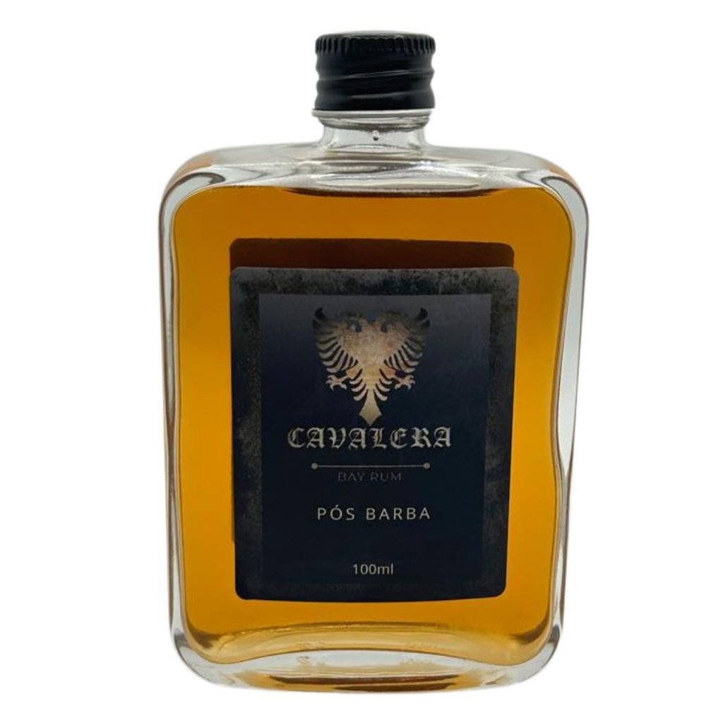 Cavalera Pós Barba Colônia Bay Rum Pele E Barba 100ml | Shopee Brasil