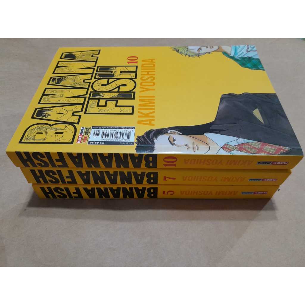 Banana Fish, Akimi Yoshida - volumes 5, 7 e 10 - ÓTIMO ESTADO | Shopee ...