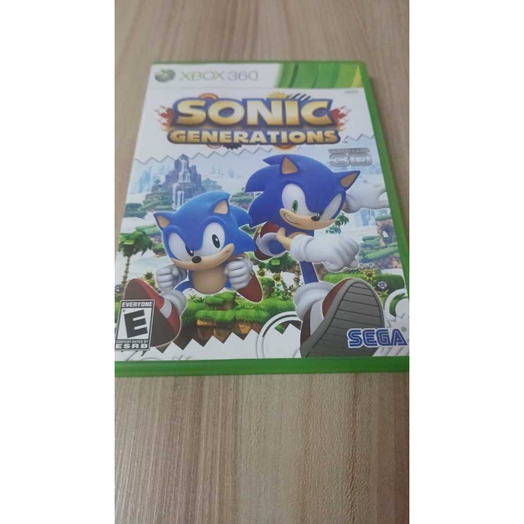Sonic Generations - Xbox 360 - Mídia Física Original | Shopee Brasil