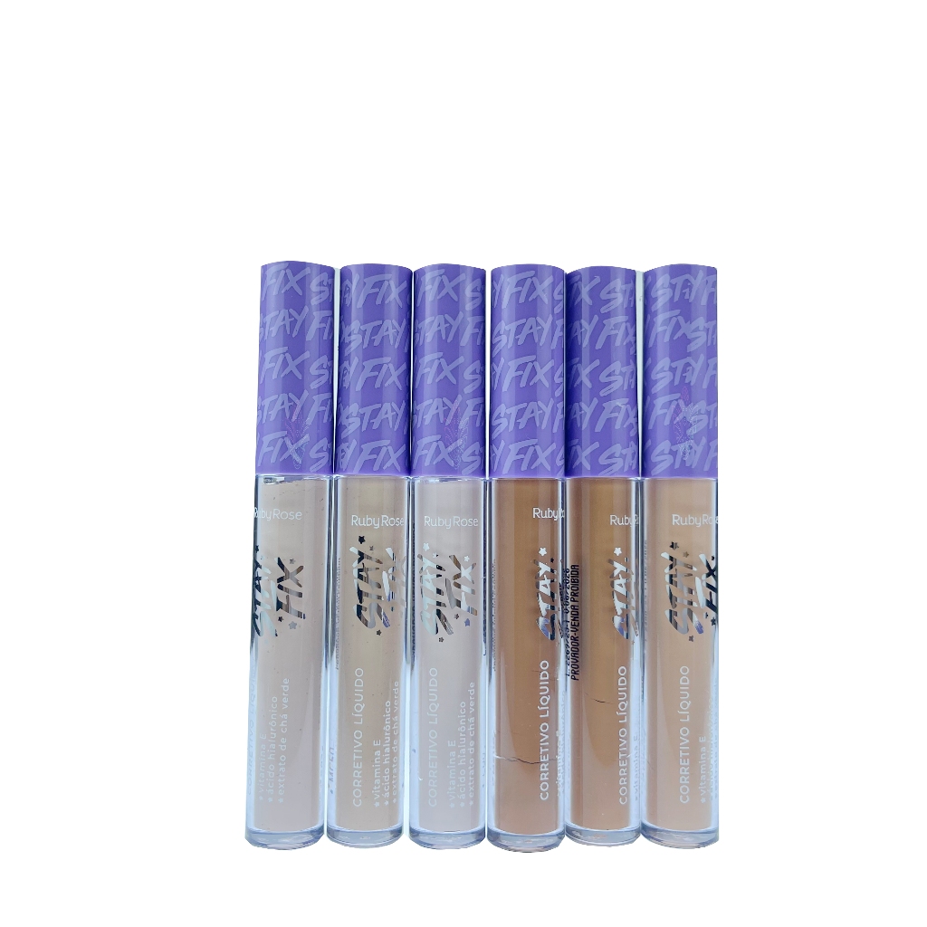 Corretivo Liquido Stay Fix - HB912 - Ruby Rose - Todas as Cores ...