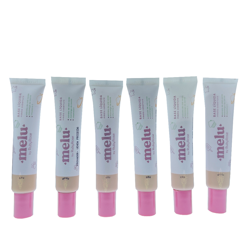 BASE LIQUIDA MELU - RUBY ROSE RR872 | Shopee Brasil