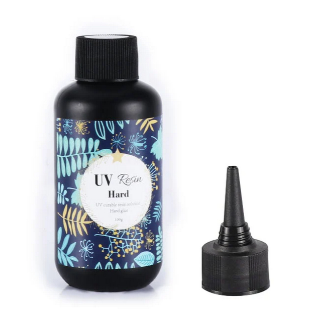 Resina UV Transparente / Cola Cristal Ultravioleta / Cola de Cura ...