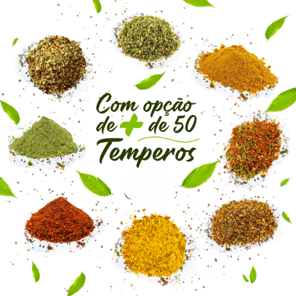 Kit 10 Especiarias Condimentos Temperos Completos Real Sabor Pimenta ...
