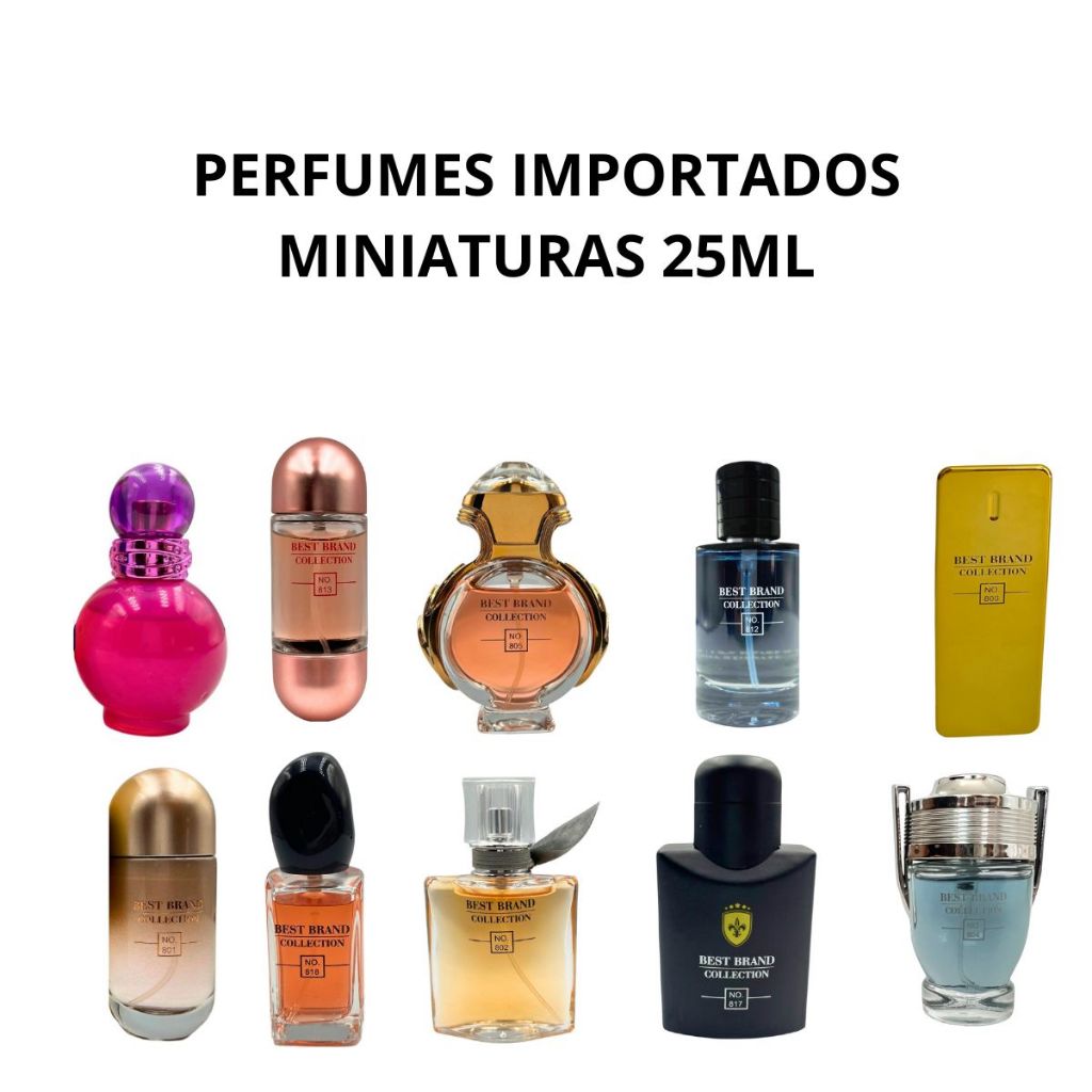 PERFUMES IMPORTADOS 30 ml Miniaturas FRAGRANCIAS DE INSPIRAÇÃO BARATO ...