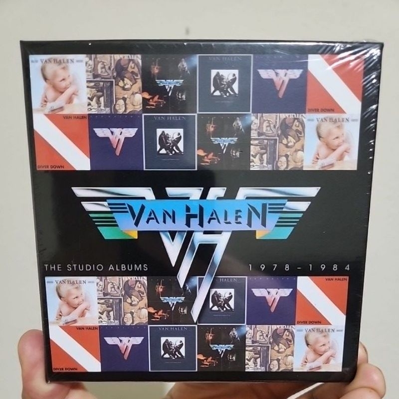 BOX VAN HALEN 6 CDS - THE STUDIO ALBUMS [ORIGINAL IMPORTADO] (LACRADO ...