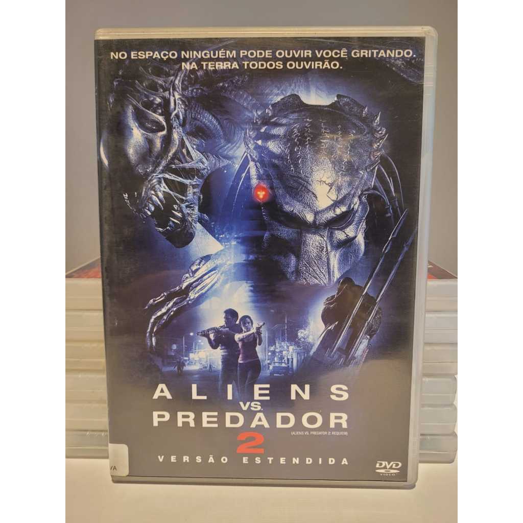 ALIENS VS. PREDADOR 2 - VERSÃO ESTENDIDA - DVD - Original | Shopee Brasil