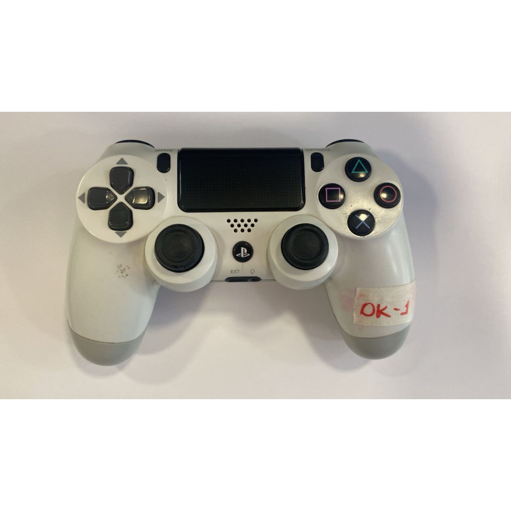 CONTROLE PS4 ORIGINAL BRANCO SEMI-NOVO SONY DUALSHOCK 4 SEM FIO ...