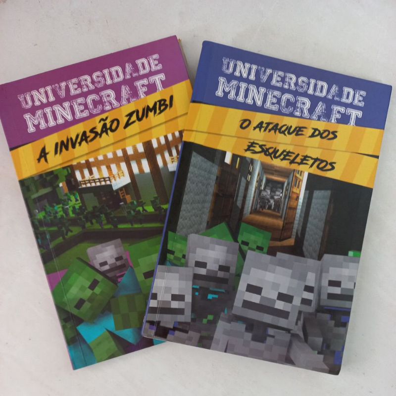 livros universo Minecraft | Shopee Brasil