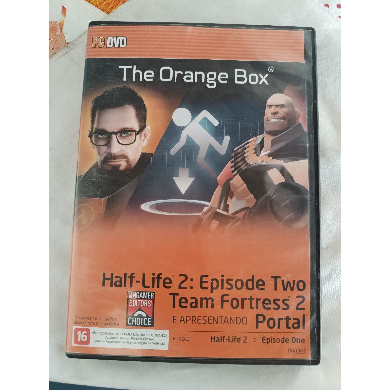 jogo PC the orange box half life 2 episode two team fortress 2 portal | Shopee Brasil