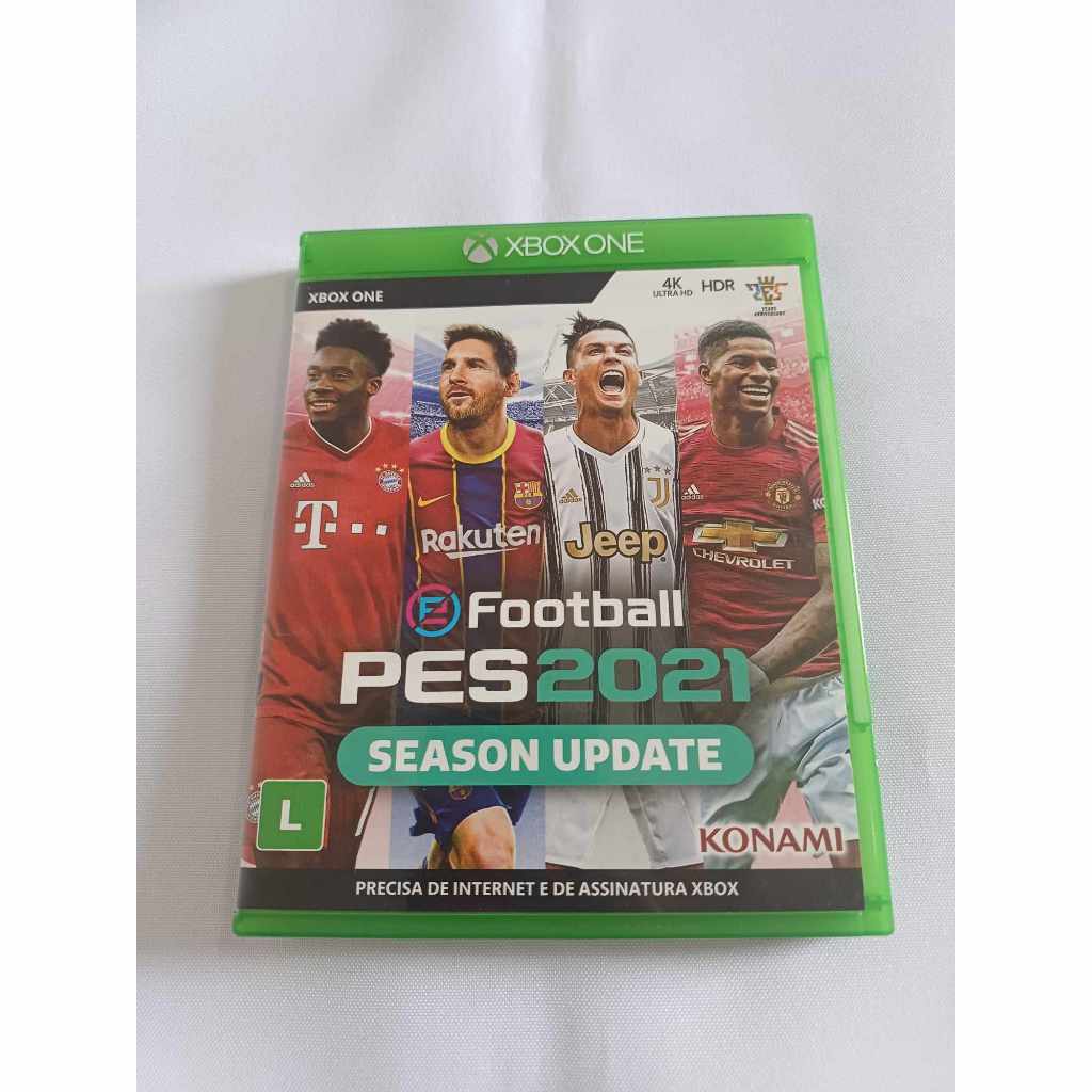 Pes 2021 Xbox One Mídia Física | Shopee Brasil