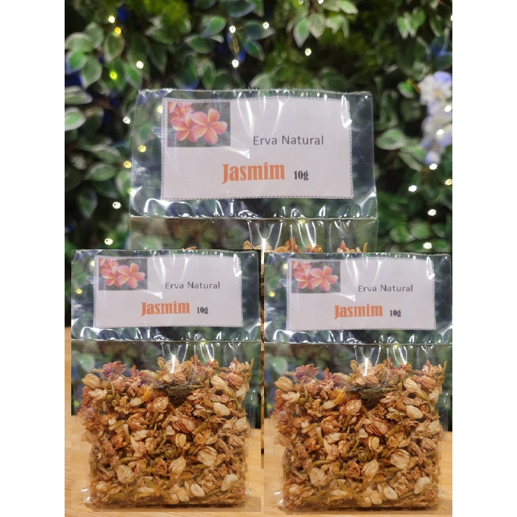 Jasmim - Erva Natural 3 Pacotes | Shopee Brasil