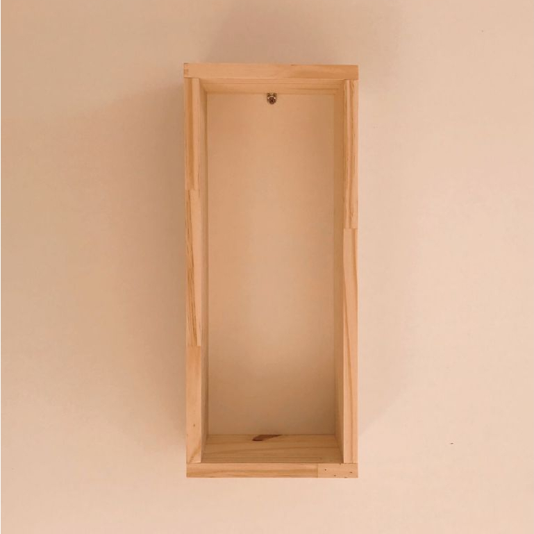 Nicho Retangular/ Prateleira decorativos em Madeira Pinus | Shopee Brasil