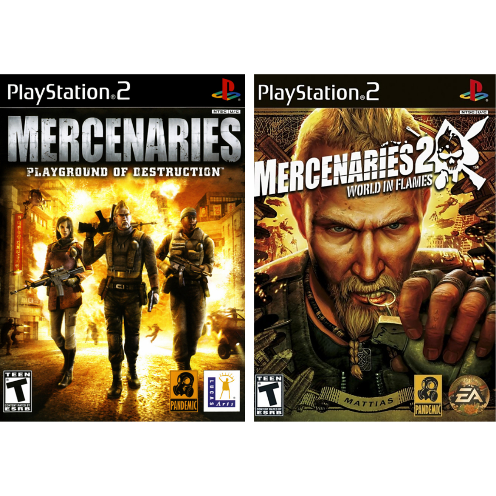 Os Mercenários Ps2 Patch Mercenaries | Shopee Brasil