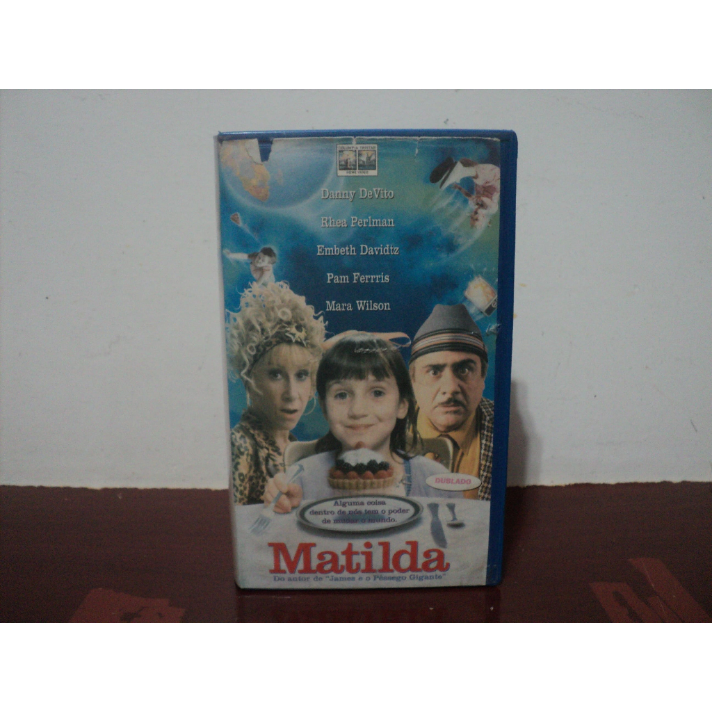 VHS MATILDA - DUBLADO - ORIGINAL - RARO | Shopee Brasil