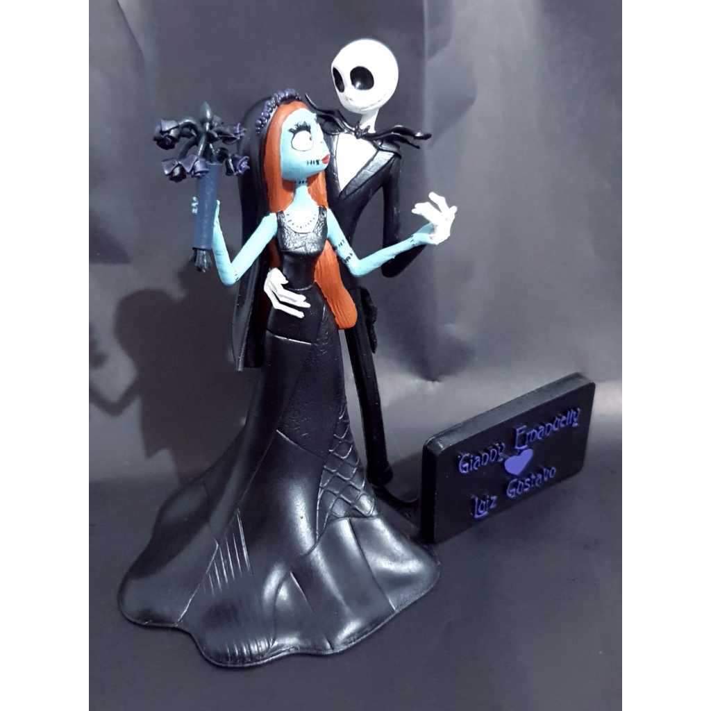 Noivinhos Joack e Sally O Estranho Mundo de Jack - Nightmare Before ...