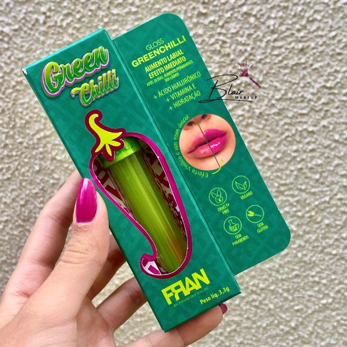Gloss Green Chilli FRAN BY FRANCINY EHLKE | Shopee Brasil