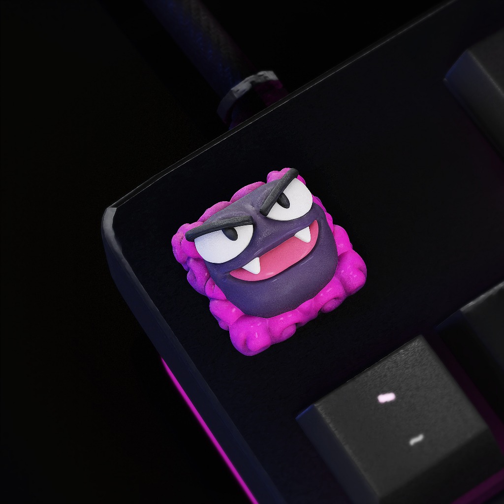 Keycap Personalizada Gengar Evolutions - Pokémon | Shopee Brasil
