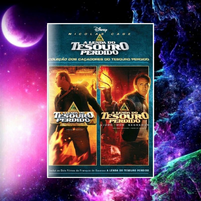 Box A Lenda do Tesouro Perdido - 2 Filmes, 2 DVDs Com Luva (Original ...