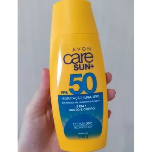 Protetor Solar 2 em 1 Avon Care Sun+ FPS 50 200g | Shopee Brasil