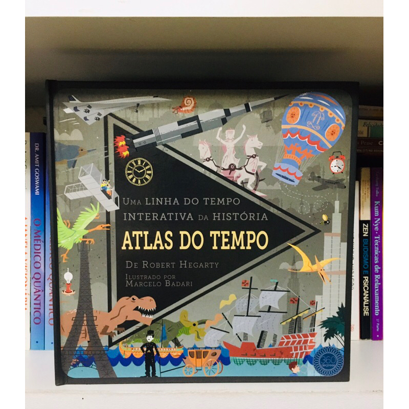 Livro Atlas do Tempo - uma Linha do Tempo Interativa da História Robert ...