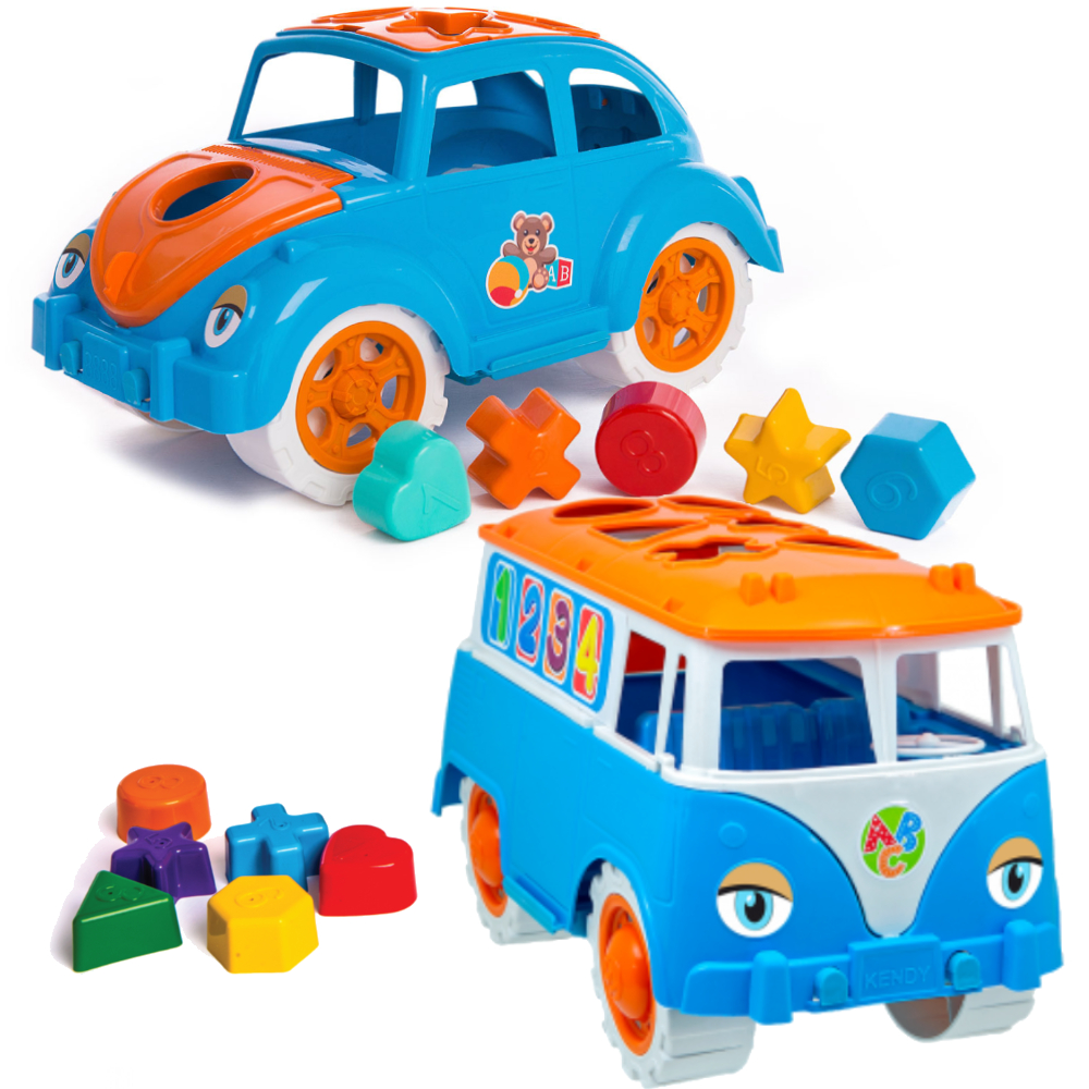 Fusca E Kombi Educativo Pedagógico Para Desenvolvimento Infantil 2 ...