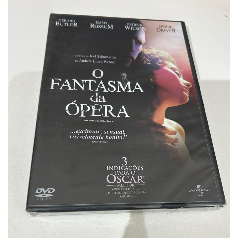 O FANTASMA DA OPERA LACRADO | Shopee Brasil