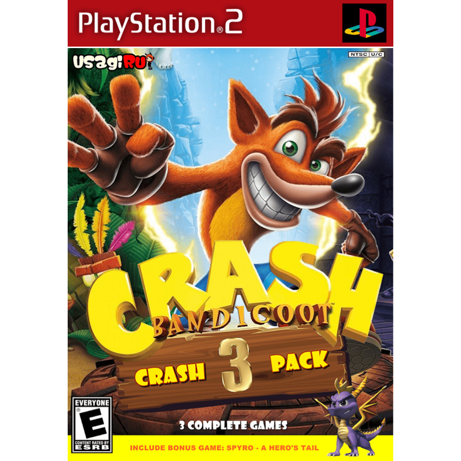 Crash Bandicoot Collection Pack - DVD Patch Playstation 2 | Shopee Brasil
