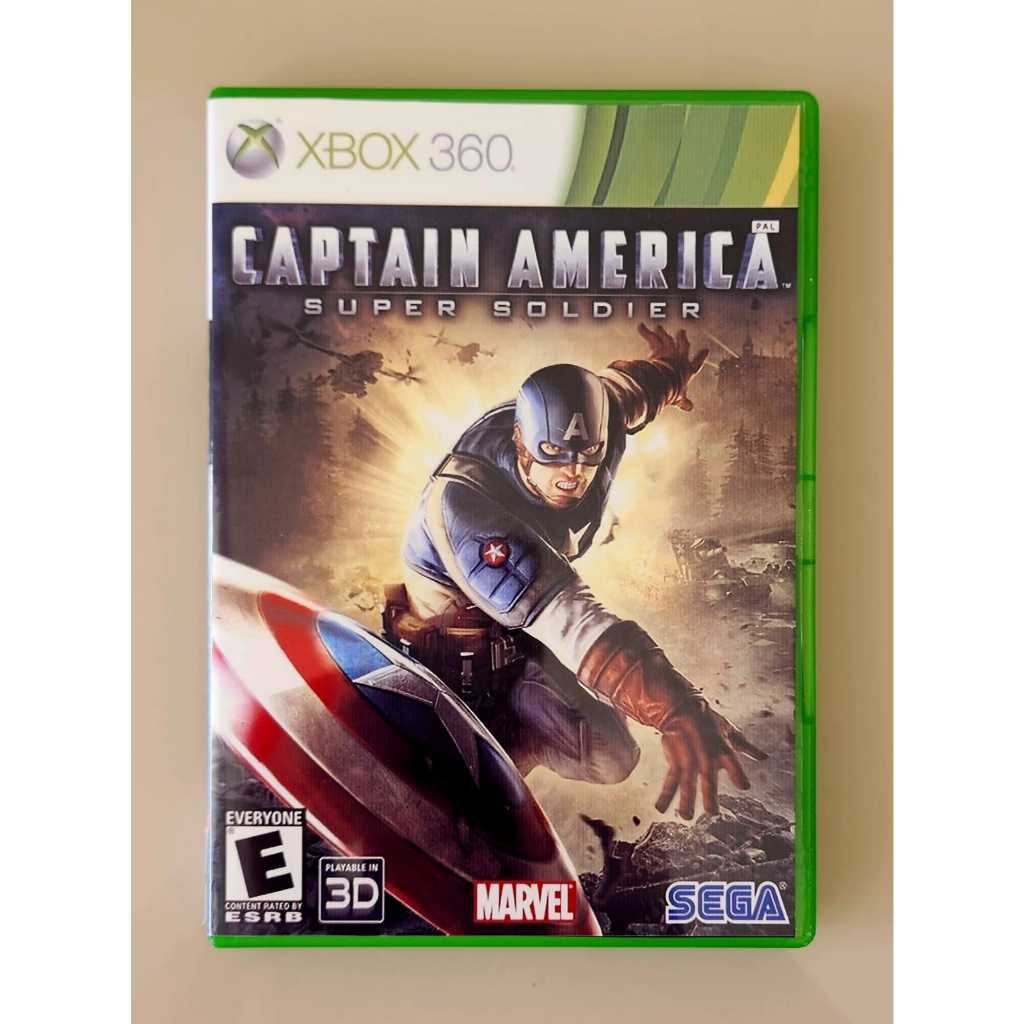 Captain America Super Soldier (mídia Física) - Xbox 360 | Shopee Brasil