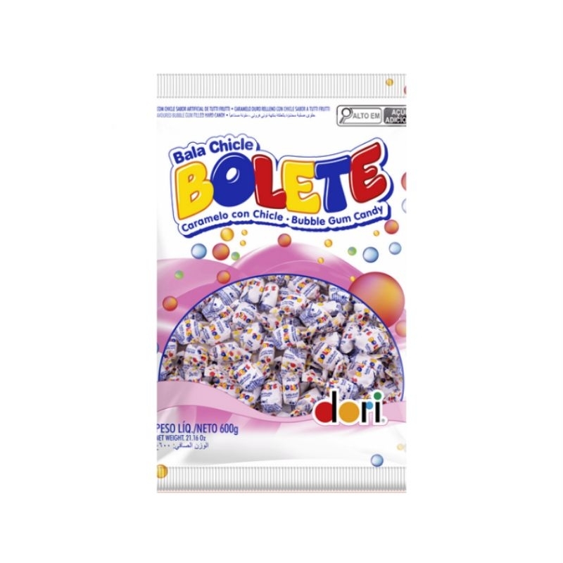 Bala Bolete Tutti Frutti 600g - Dori | Shopee Brasil