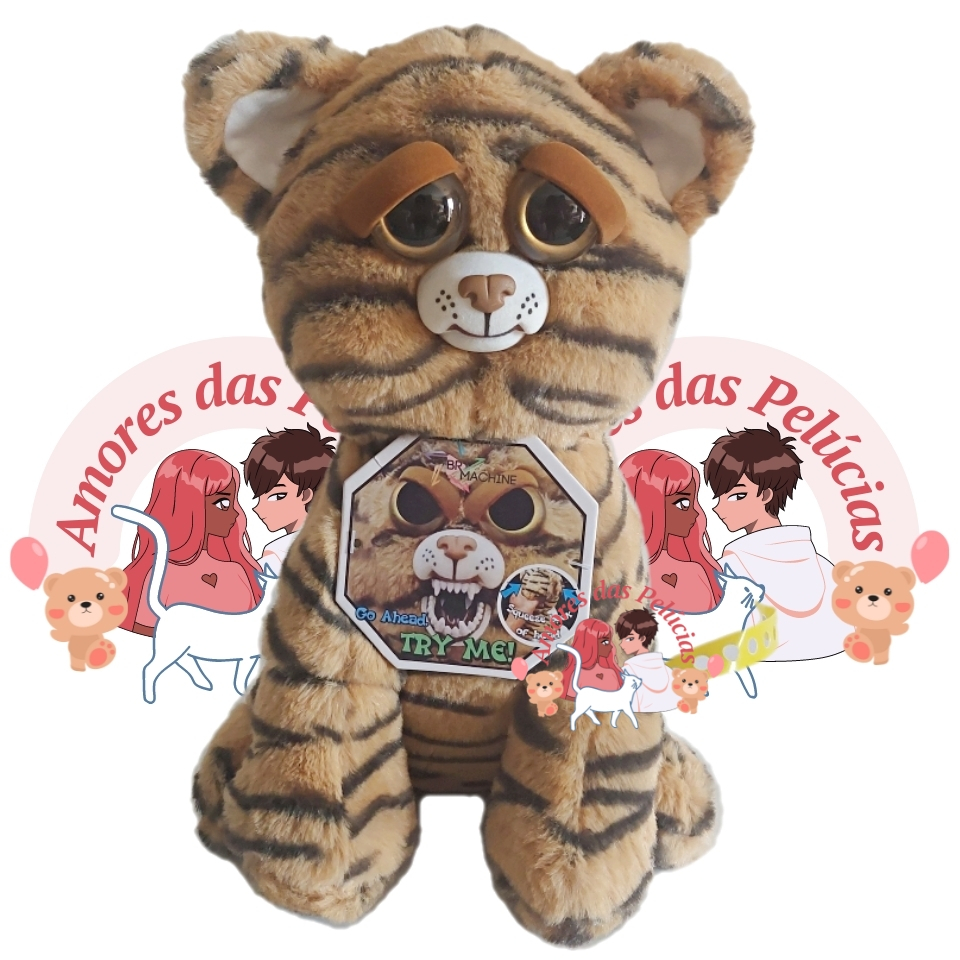 Kit 4 Pelúcias Rosto Articulado BR Machine | Shopee Brasil