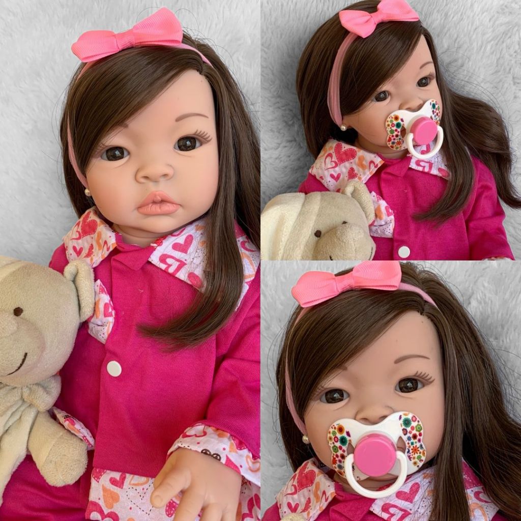 Boneca Reborn Maitê Corpo Todo Silicone | Shopee Brasil