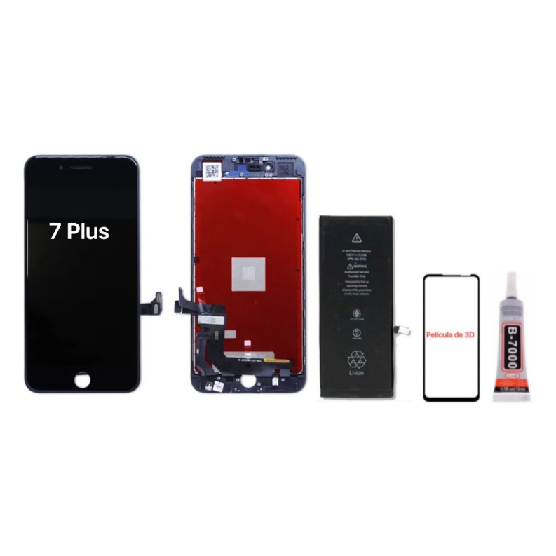 Tela Display Touch Frontal LCD iPhone 7Plus / 7 Plus Incell / Original Vivid | Shopee Brasil