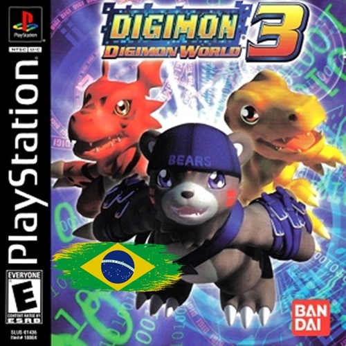 Digimon World 3 Patch Em Português Br Ps1 | Shopee Brasil