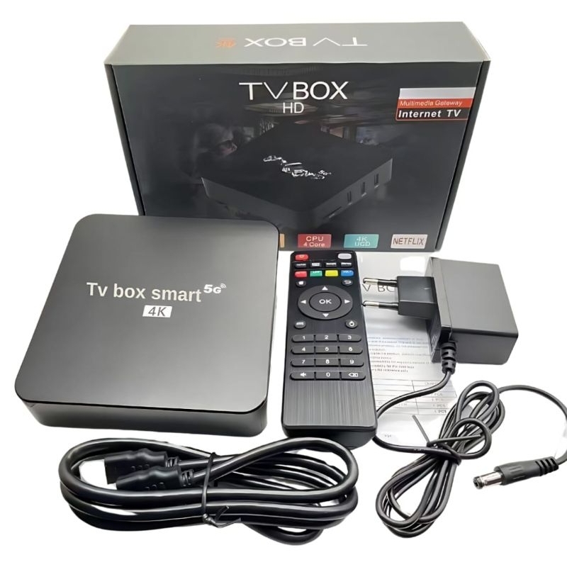 tv box smart pro 4k 5G Android 12 atualizado 128G converter sua TV ...