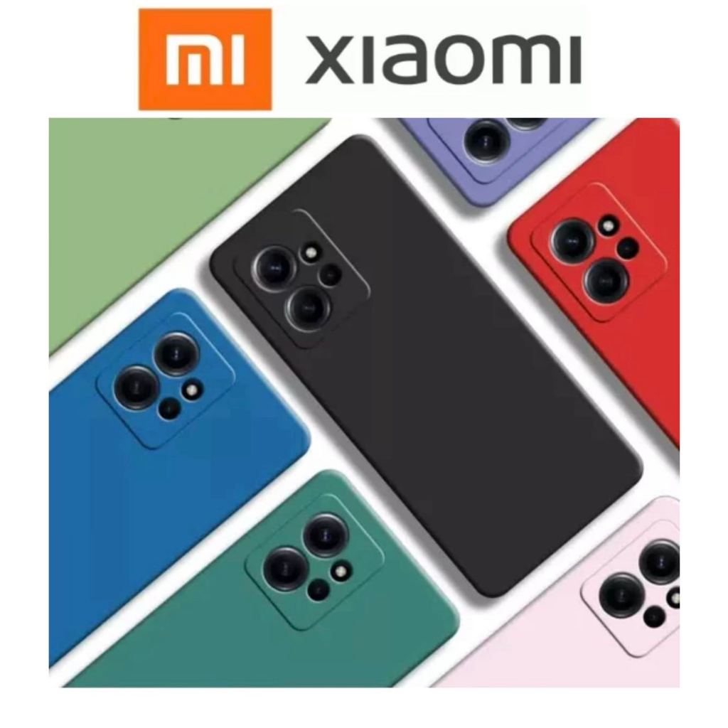 Capinha Colorida Xaiomi Redmi 12 4G/12C/Note 12S/12 Pro 5G Silicone ...