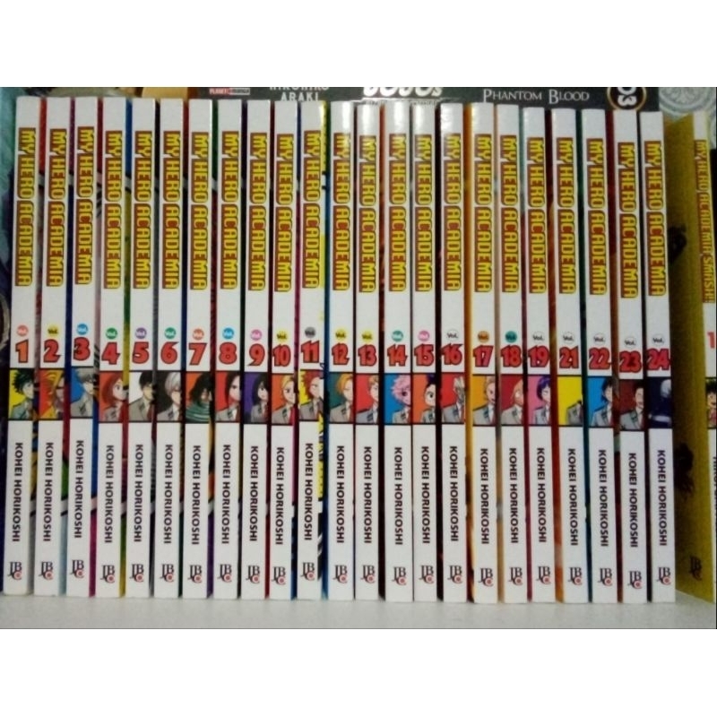 Coleção mangás My Hero Academia + MHA Smash volume 1 | Shopee Brasil