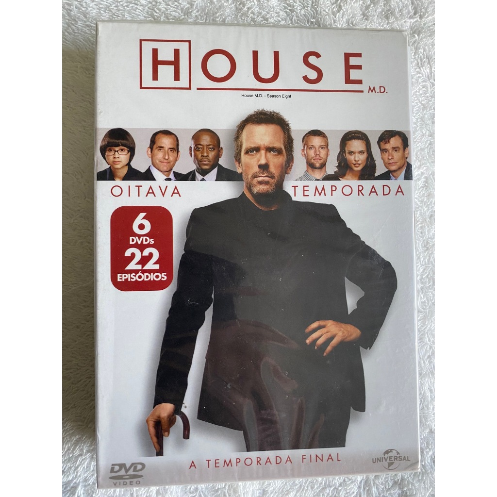 BOX DVD HOUSE - A 8ª TEMPORADA COMPLETA (LACRADO) | Shopee Brasil